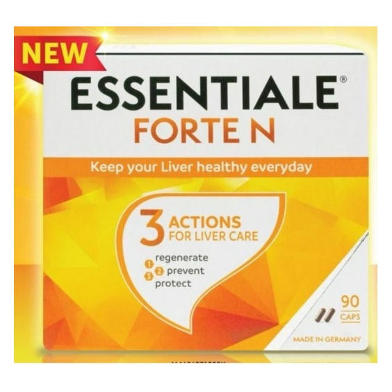 Essentiale Forte N For Liver Healthy 90 Capsules Exp: 02/2026 | Shopee ...