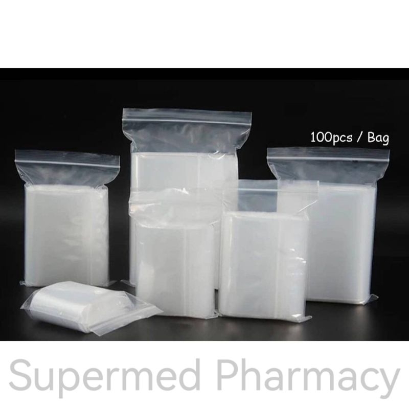 Transparent Zipper Bag 100 pcs | Shopee Malaysia
