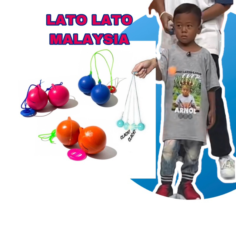 Lato Lato Malaysia Stock Kids Viral Toys | Shopee Malaysia