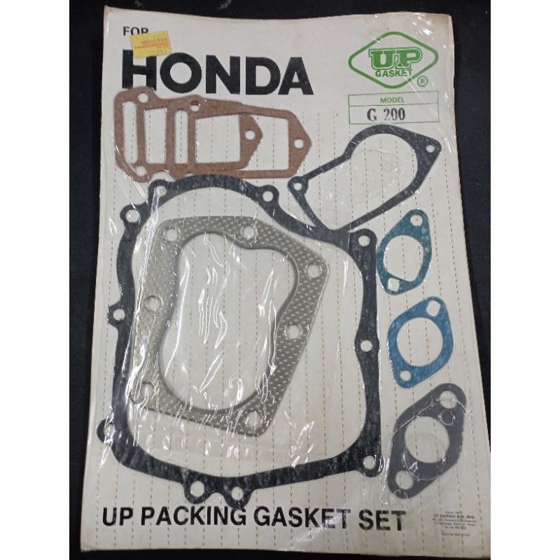 HONDA G200 gasket overhaul complete set | Shopee Malaysia