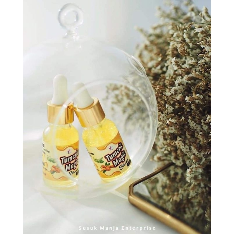 🔥Tumeric Magic Serum Susuk Manja SME 🔥 + Serum muka kunyit skincare ...