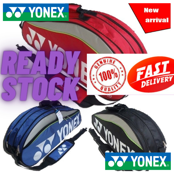 BAG RAKET MURAH/ ISI 10 RACKET/CANTIK / KUAT/BERKUALITI/WARNA MENARIK ...