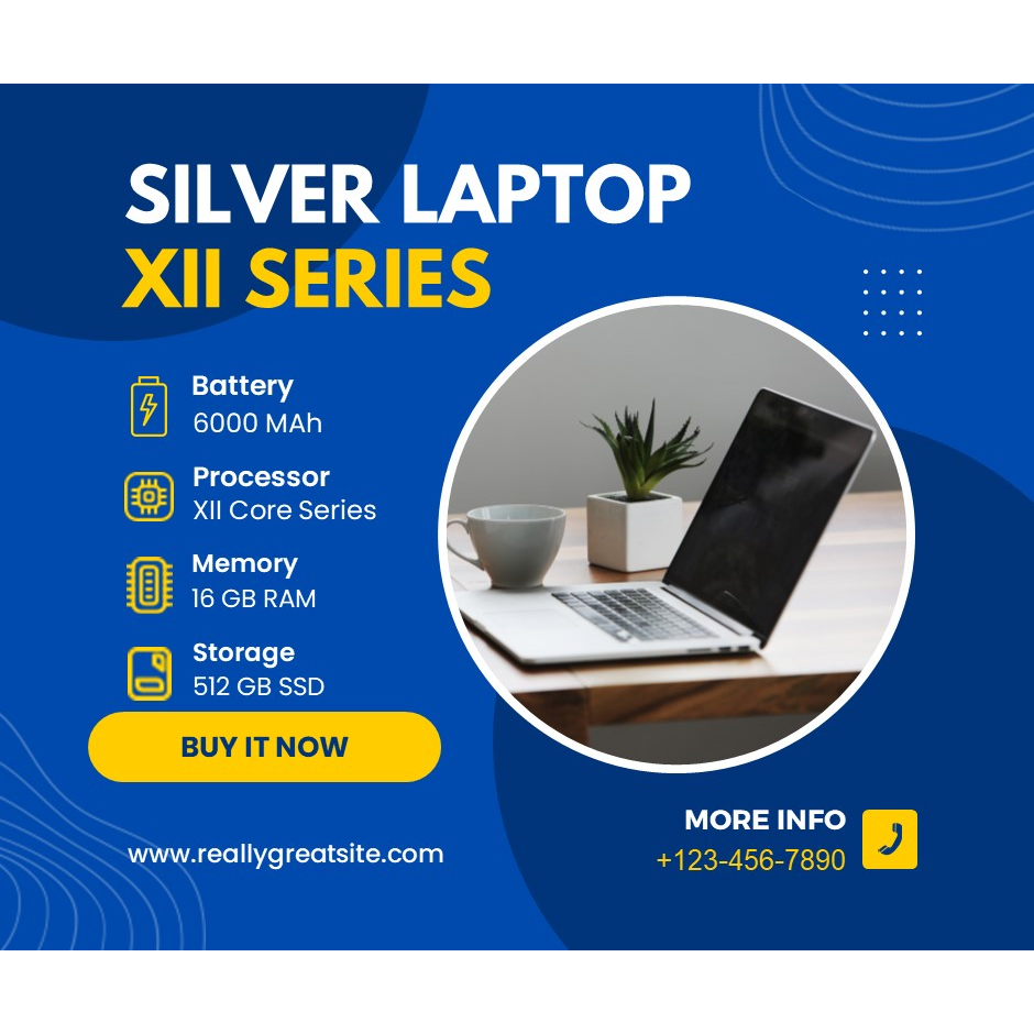 Facebook Post Template [Editable] Blue Minimalist Laptop Sale | Shopee ...