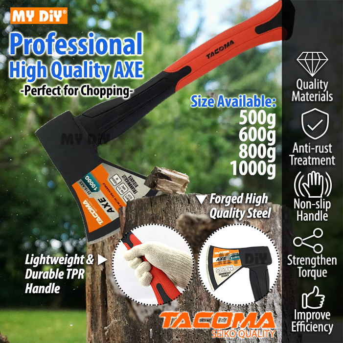 DIY Online4u - HEAVY DUTY TACOMA AXE KAPAK WITH ANTI SLIP TPR HANDLE ...