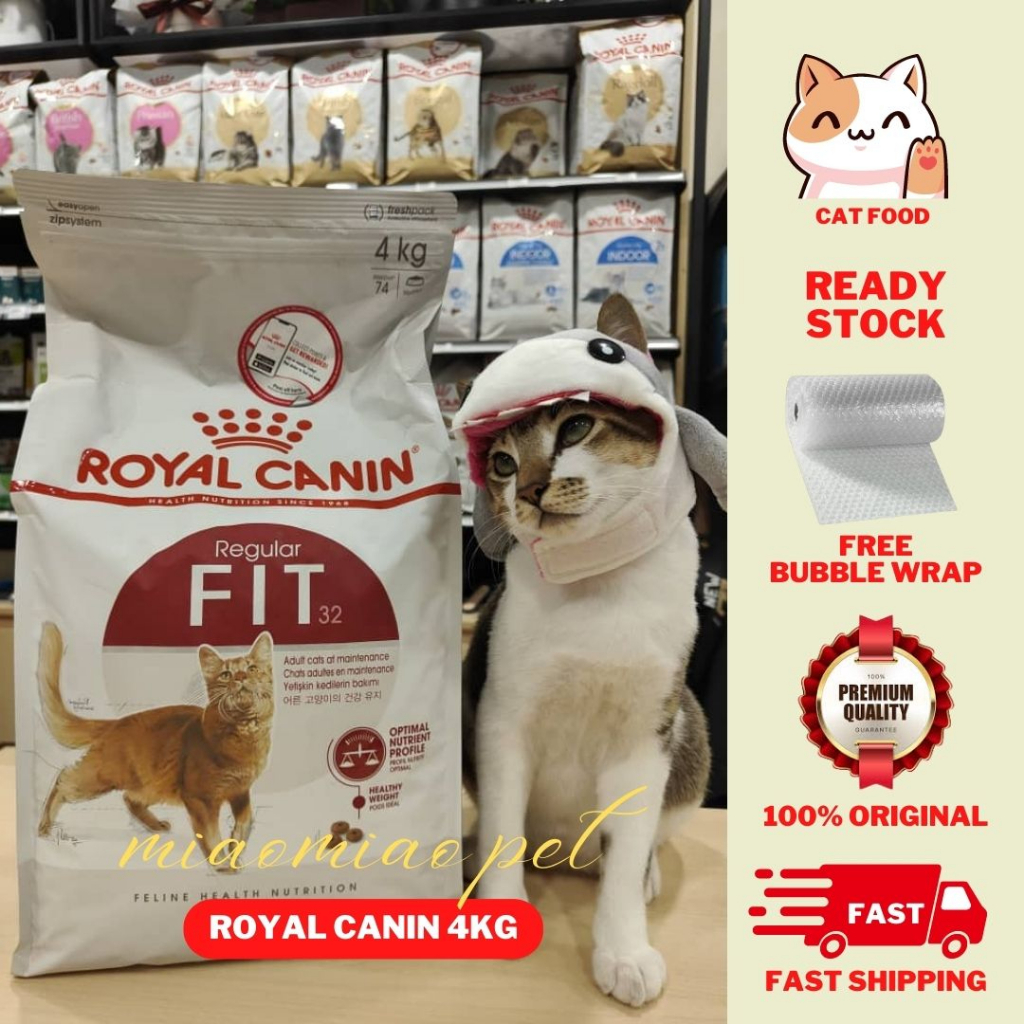 ROYAL CANIN RC FIT 32 4Kg (100% ORIGINAL) | Shopee Malaysia