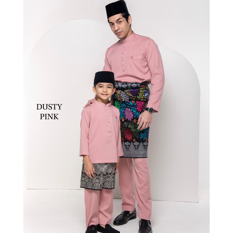 BAJU MELAYU SLIM FIT DEWASA BUDAK (ADA ZIP DISISI) 🔥 RAYA 2025 🔥 DUSTY ...