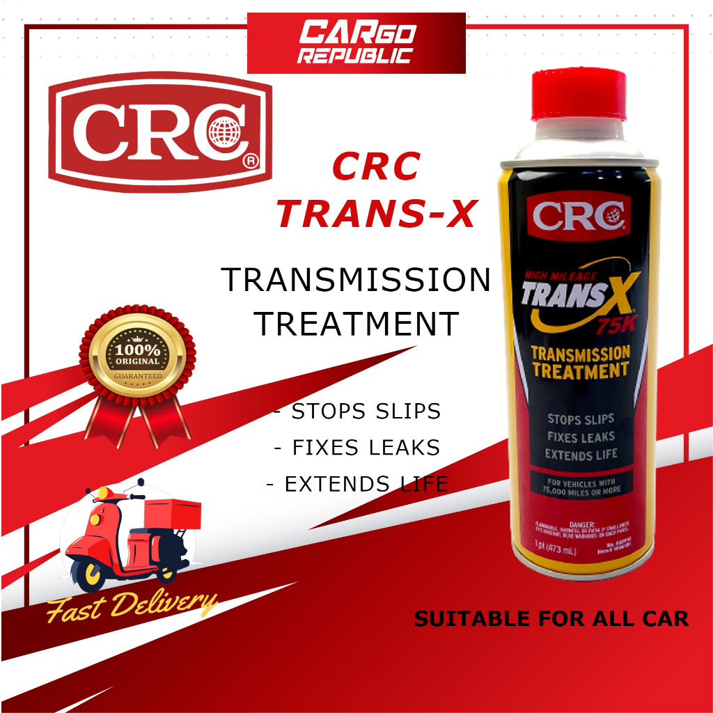CRC TRANS X HIGH MILEAGE Automatic Transmission Treatment (473ML ...