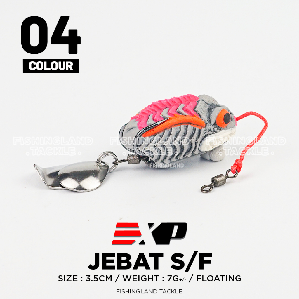 EXP Jebat Mini & Tuah Mini Soft Frog | 3.5cm / 7g 8g Katak Umpan Tiruan ...
