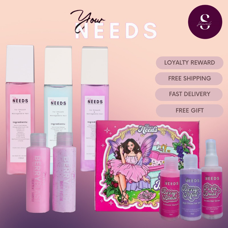 [READY STOCK] NEEDS Keratin Hair Spray Serum 150ml for Damage Hair ...