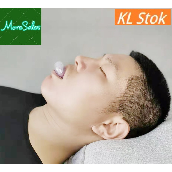 KL Stock !! Anti Snore Device Stop Snoring Tongue sleeve Sleep Apnea ...