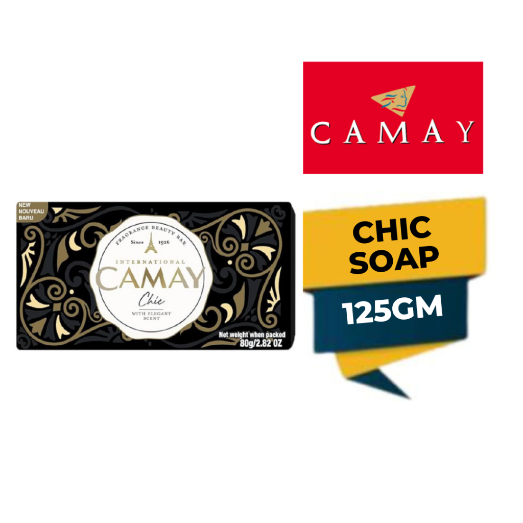 CAMAY CHIC SOAP 125G | Shopee Malaysia
