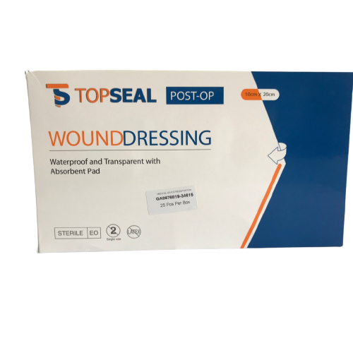 Evin Topseal Post-Op Wound Dressing 10cm x 10cm/20cm x 25's | Shopee Malaysia
