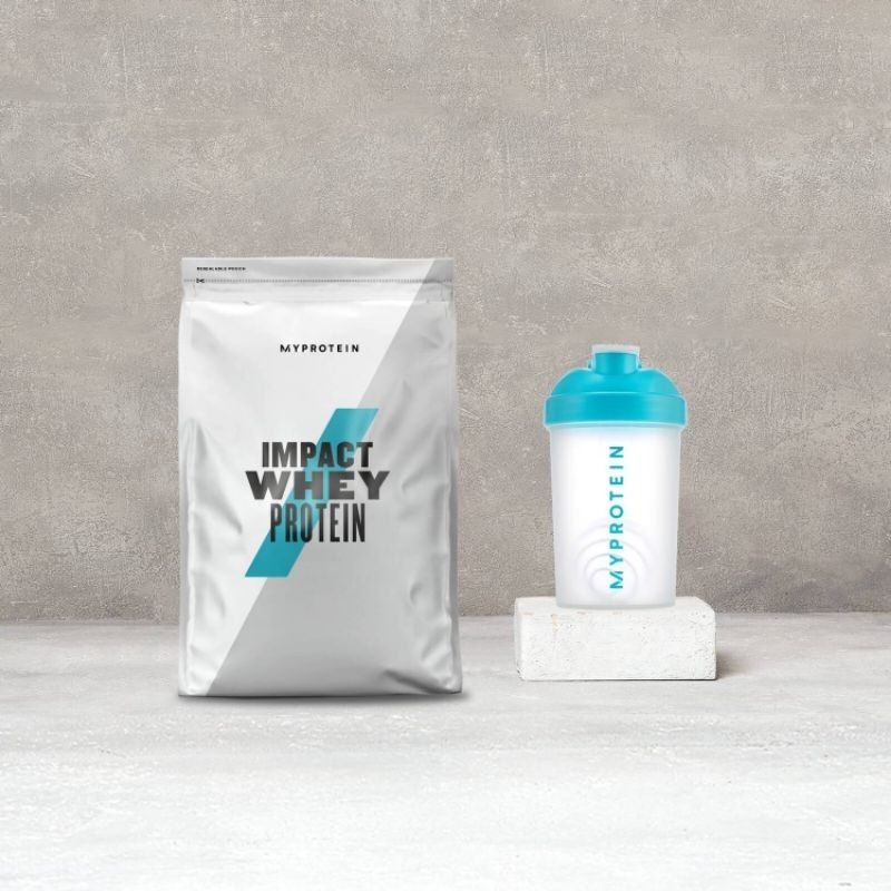 (ready stock) Myprotein Impact Whey Protein 1kg Free Shaker | Shopee ...