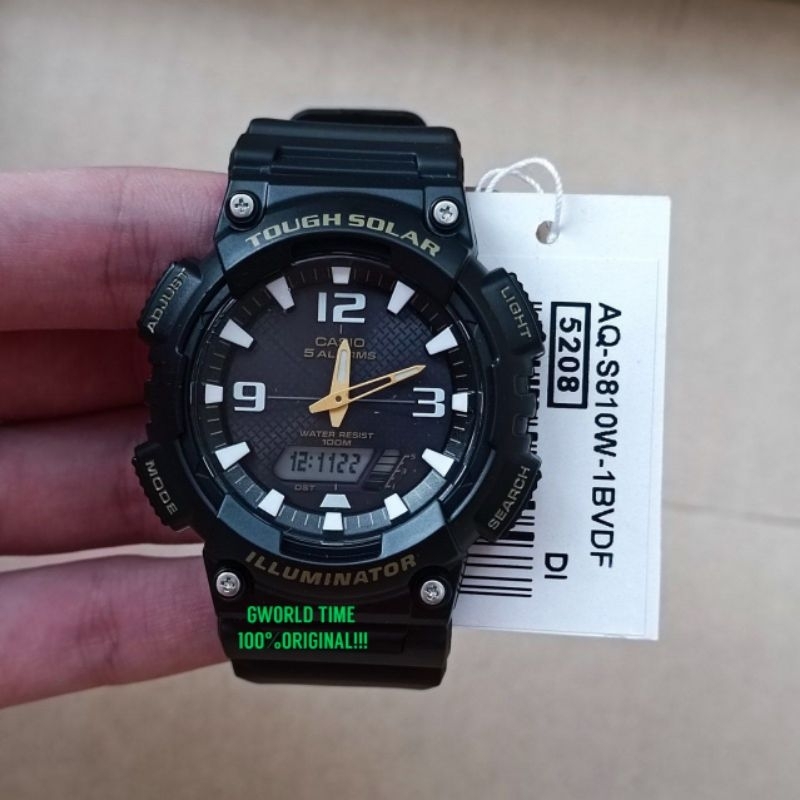 CASIO ORIGINAL AQ-S810W-1B/AQ-S810W-1BVDF/AQ-S810W/AQS810W | Shopee ...