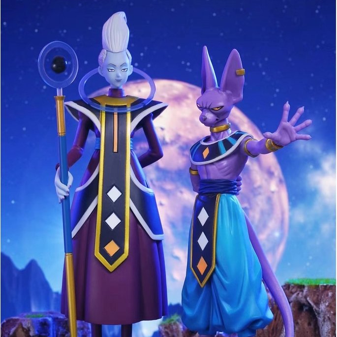 Dragon Ball Beerus God of Destruction & Whis Universe 7 Beerus Figure ...
