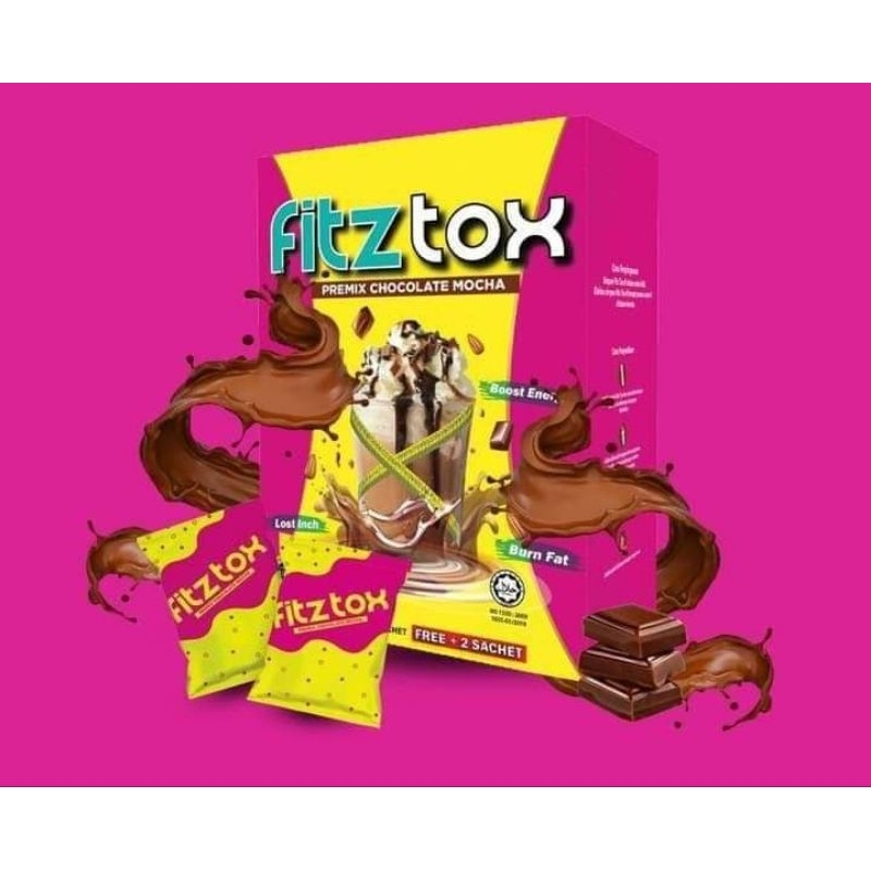FITZTOX PREMIUM CHOCOLATE MOCHA ORIGINAL HQ | Shopee Malaysia