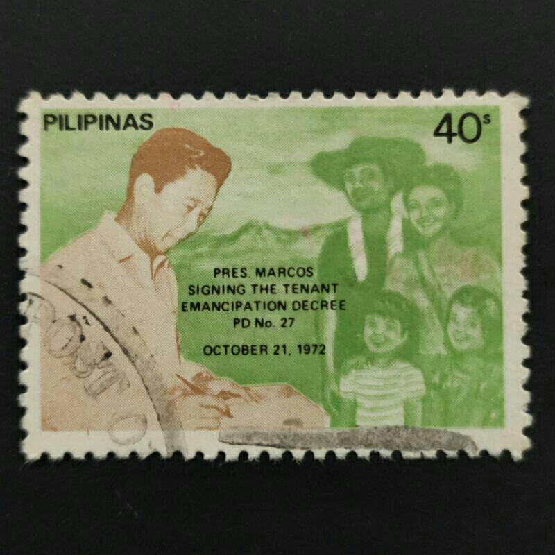 1982 Stamp Philippines-Complete Used Stamp-10th Anniversary of Tenant ...