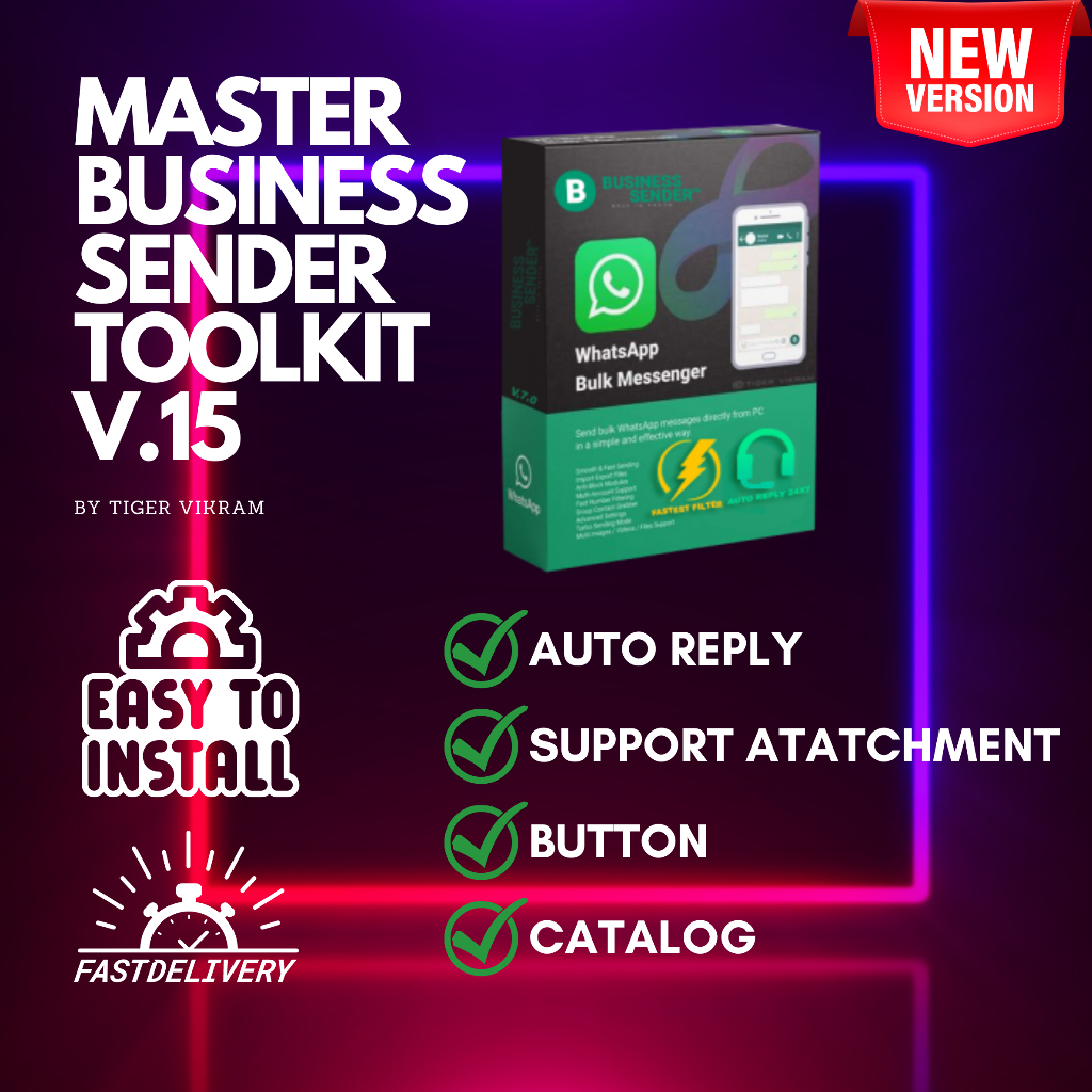 Master Business Sender Pro 2023 100% Genuine Product Key | Bulk Sender ...