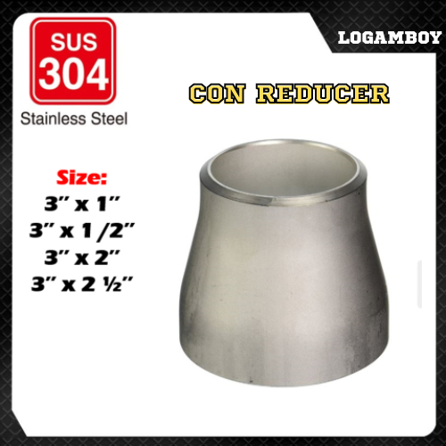 STAINLESS STEEL REDUCER WELDING REDUCER SOCKET SS304 BUTTWELD ...