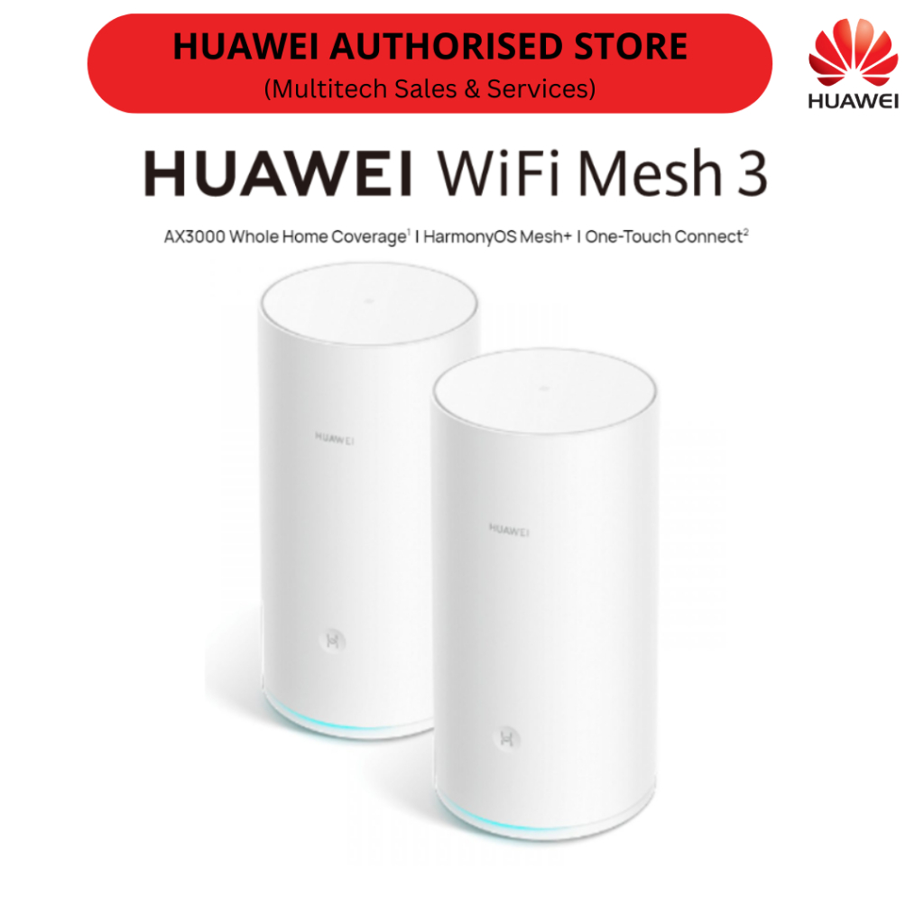 HUAWEI WiFi Mesh 3 Whole-Home Mesh System HarmonyOS Mesh+ One-Touch ...