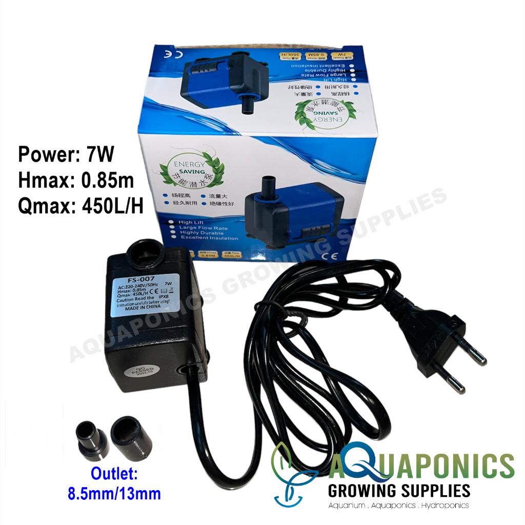 Aquarium FS Mini Water Pump Multifunctional Submersible Energy Savings ...
