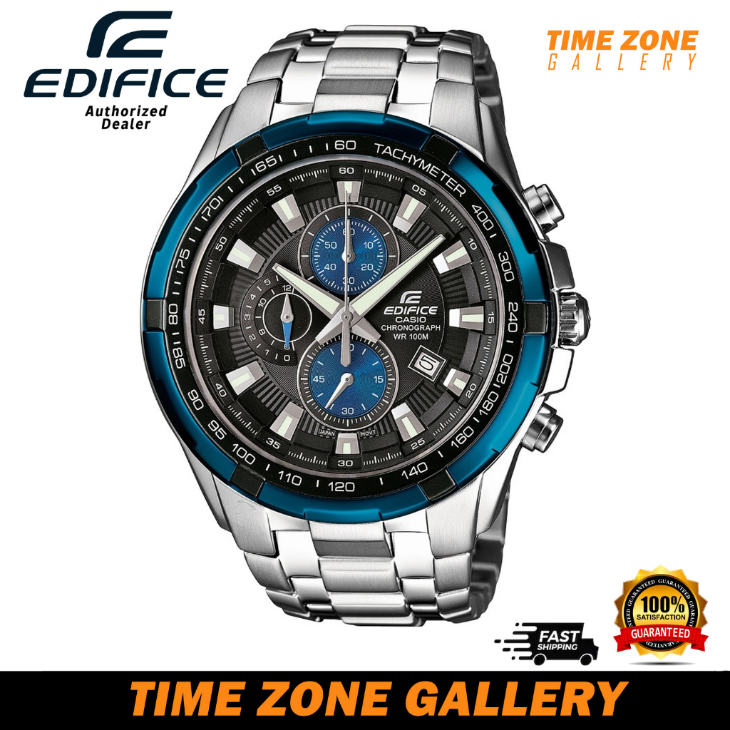 Casio Edifice Chronograph Men Watch EF-539D-1A2 / EF-539D-1 / EF539D-1A2 / EF539D-2 / EFV-539D ...