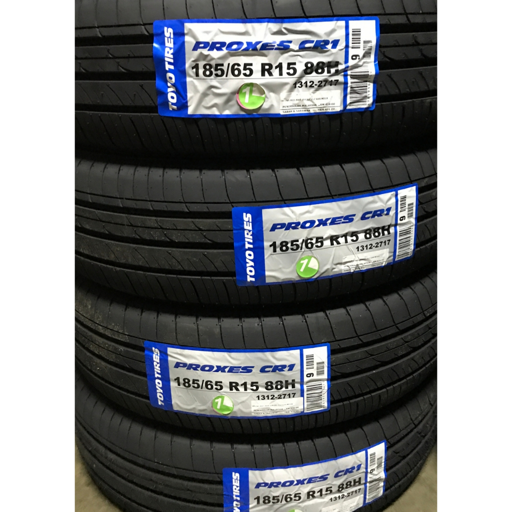 185/65R15 185 65 15 TOYO CR1 Car Tyre Tire Kereta Tayar Wheel Rim 15 inch tayar | Shopee Malaysia