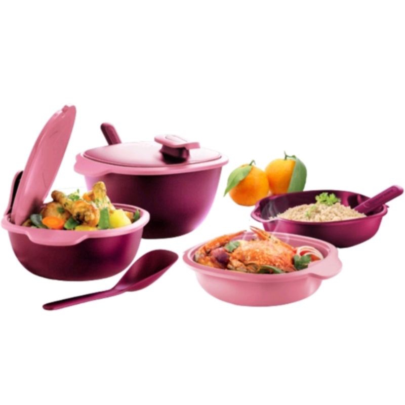 Tupperware Warmie Tup Serving Set (3pcs ) | Shopee Malaysia