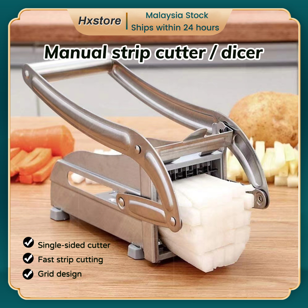 🔥M'sia Stock🔥Stainless steel cutter potato cutter french fries cutter ...