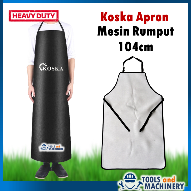 [NEW] KOSKA Heavy Duty Brush Cutter Apron / Apron Mesin Rumput Tebal ...