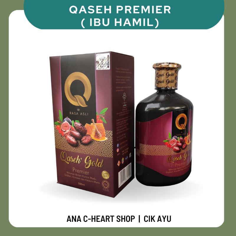 JUS IBU HAMIL QASEH GOLD PREMIER - IBU SIHAT BAYI SIHAT | Shopee Malaysia