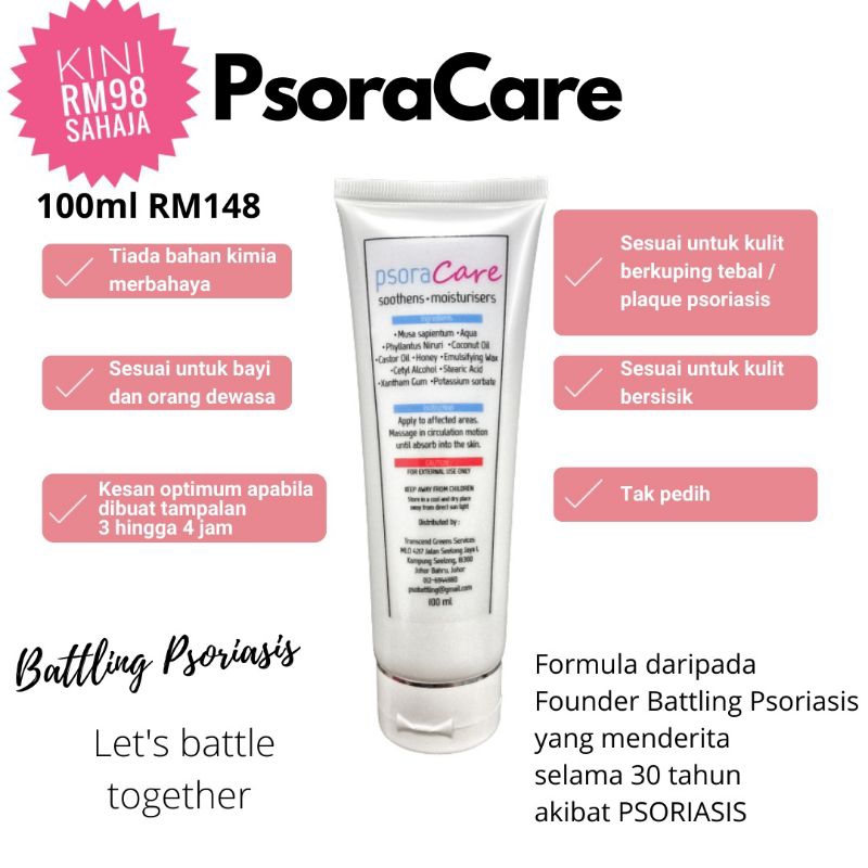Psoracare 100ml RM98 now! | Shopee Malaysia
