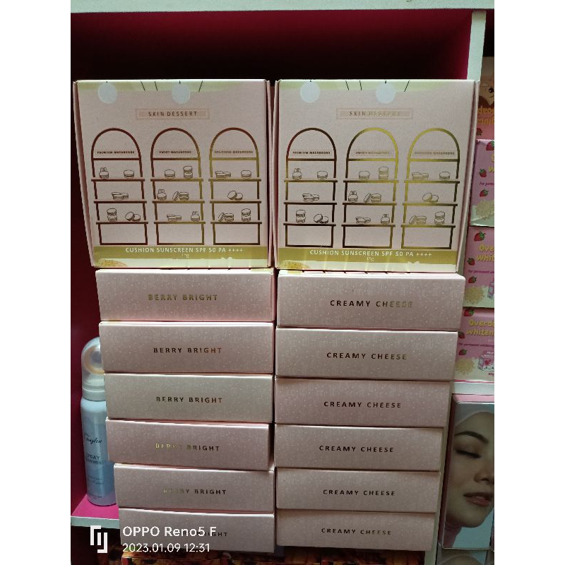 🔥🔥🥰💯 ORIGINAL HQ SKIN DESSERT CUSHION SUNSCREEN SPF 50 PA ++++(LEADER ...