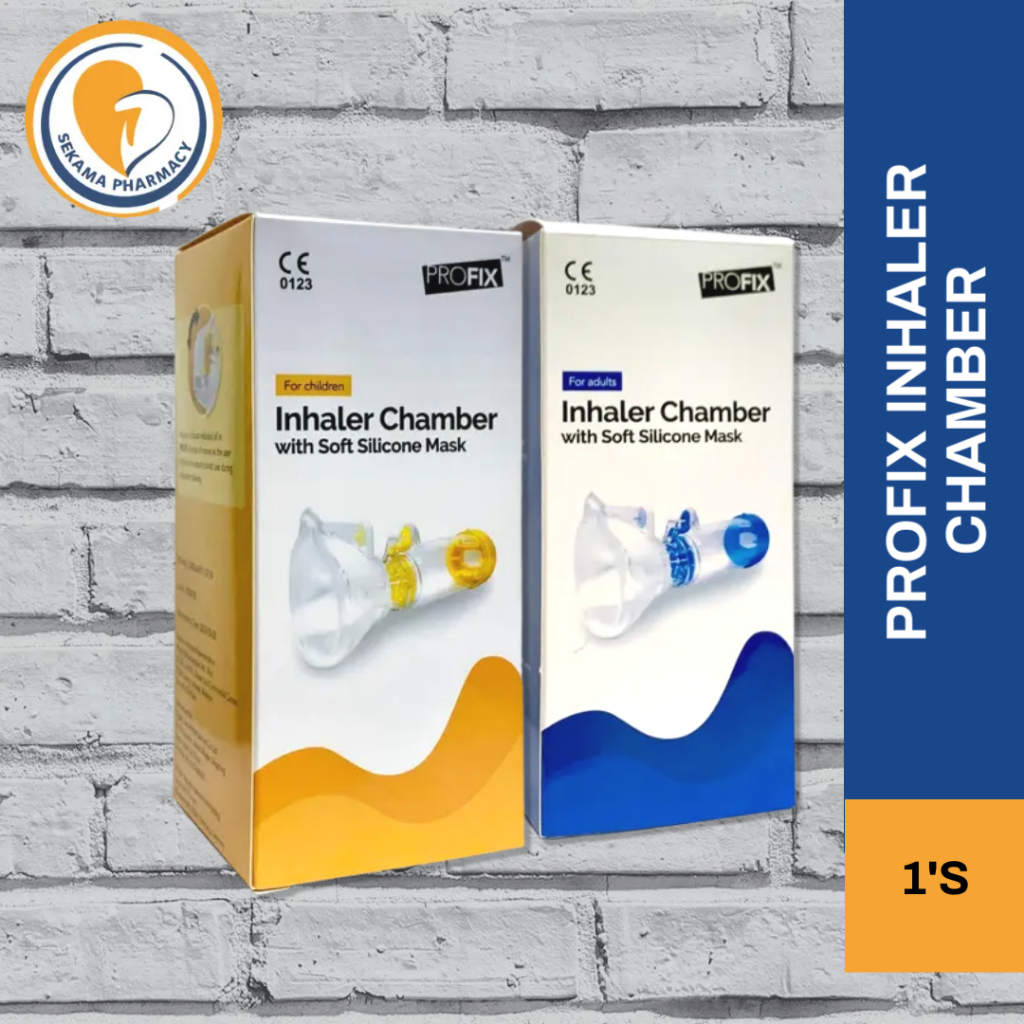PROFIX INHALER CHAMBER WITH SOFT SILICONE MASK ADULTS/ CHILDREN ...