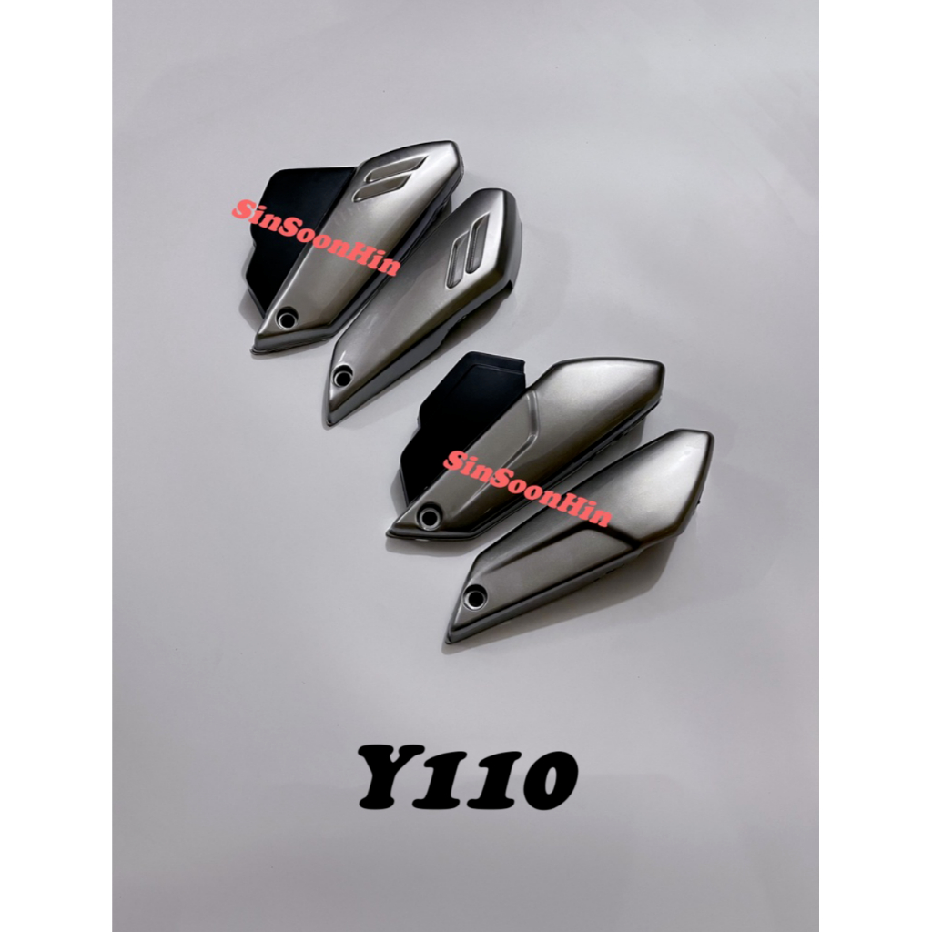 Yamaha Y110 OLD SS110 Battery Cover Side Cover - Silver #y110ss ss1 ...