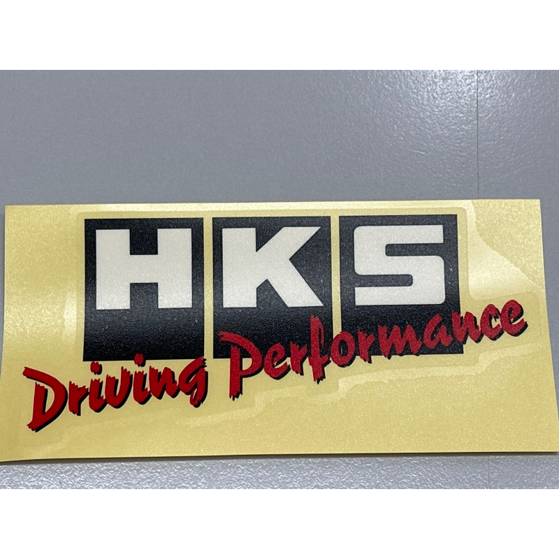 STICKER - HKS Driving Performance Sticker | Shopee Malaysia