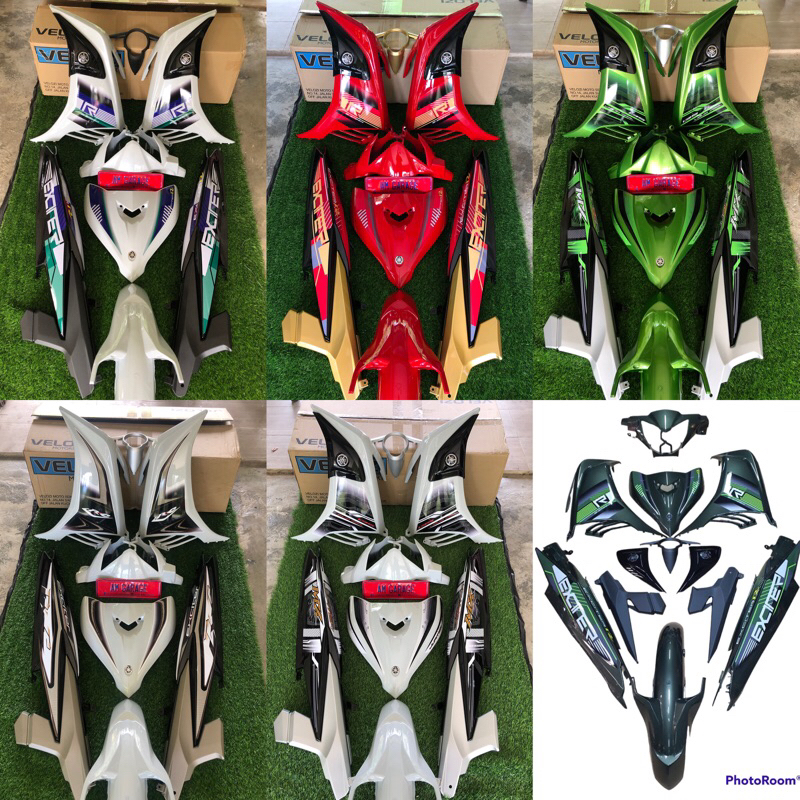 Body coverset yamaha LC135 V2 vietnam design tanam stiker model cover ...