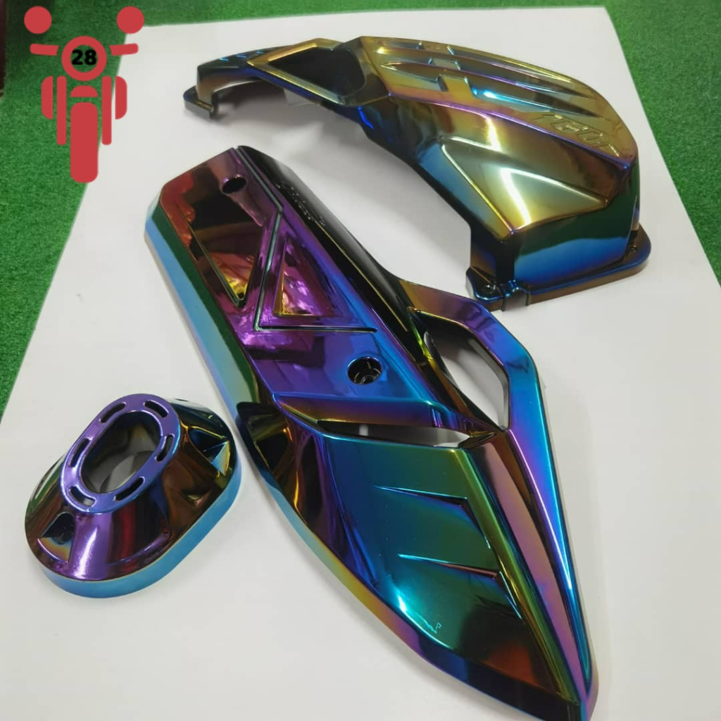Honda Vario 160 Accessories Cover Set Rainbow 3 In 1 Vario160 | Shopee ...
