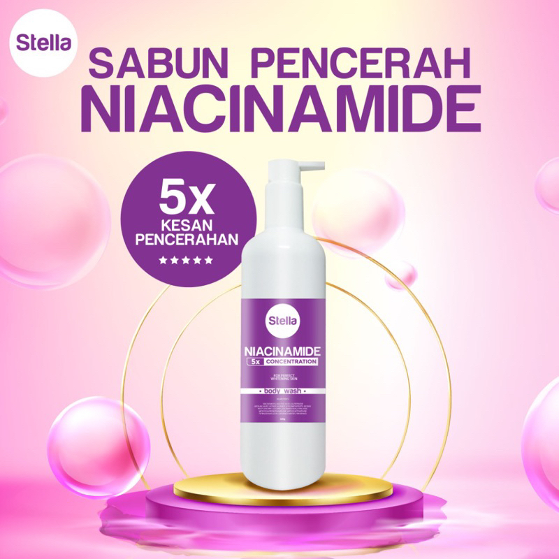 Niacinamide FREESIA Whitening Shower Gel / Sabun pencerah kulit / Sabun ...