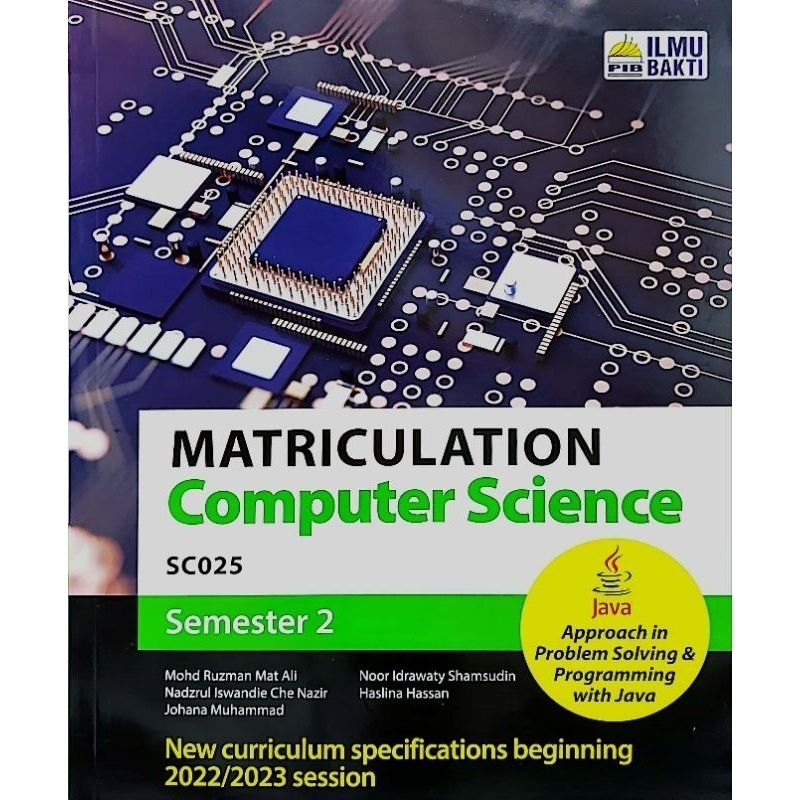 [Ilmu Bakti] Matrikulasi/Matriculation Textbook - Computer Science ...