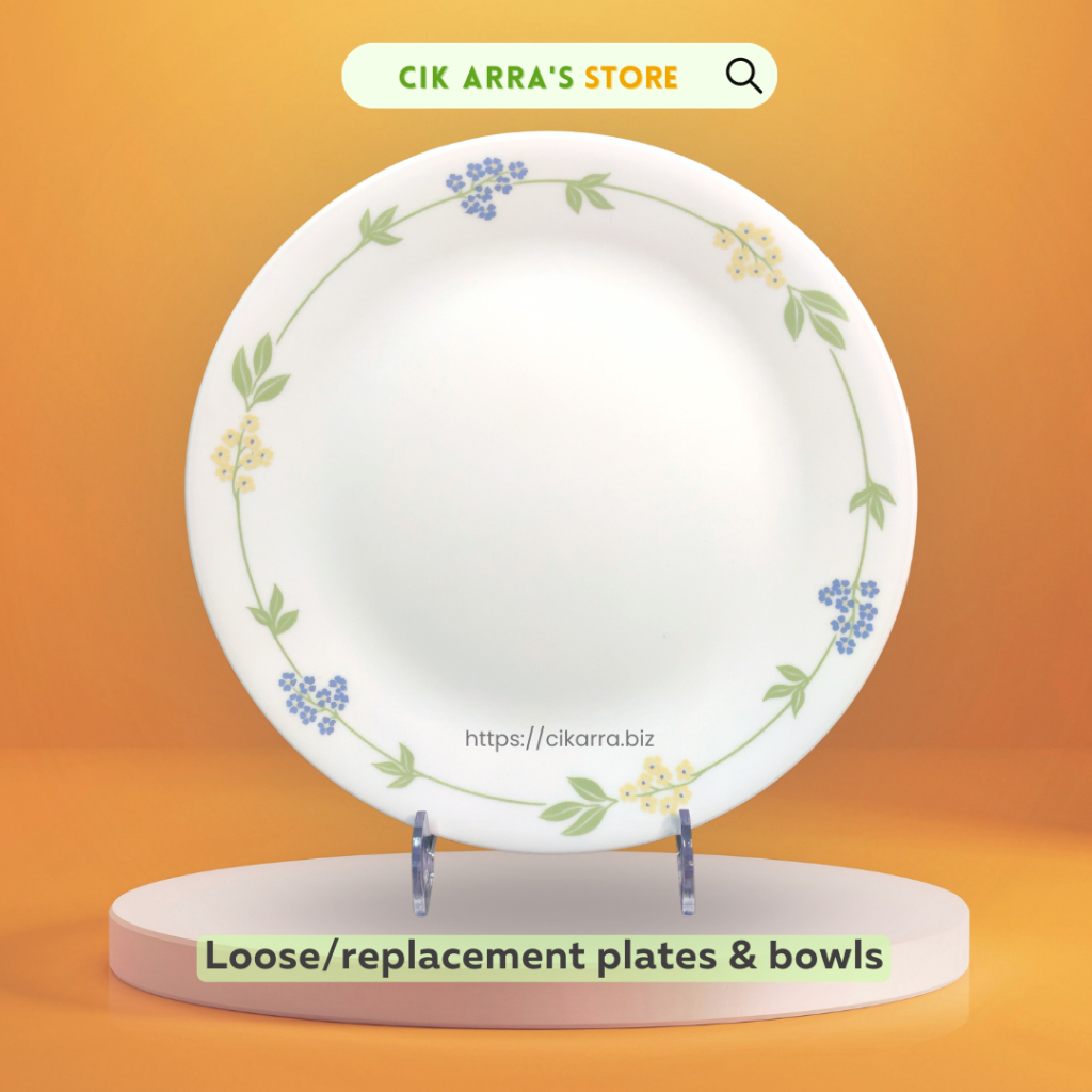 Corelle Secret Garden Loose Replacement Plate Bowl (Sold Individually ...