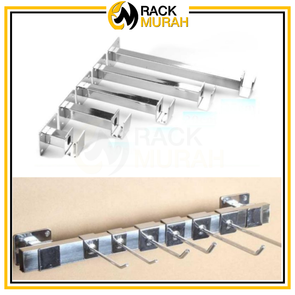 WALL SQUARE BAR BRACKET GOOD QUALITY | Shopee Malaysia