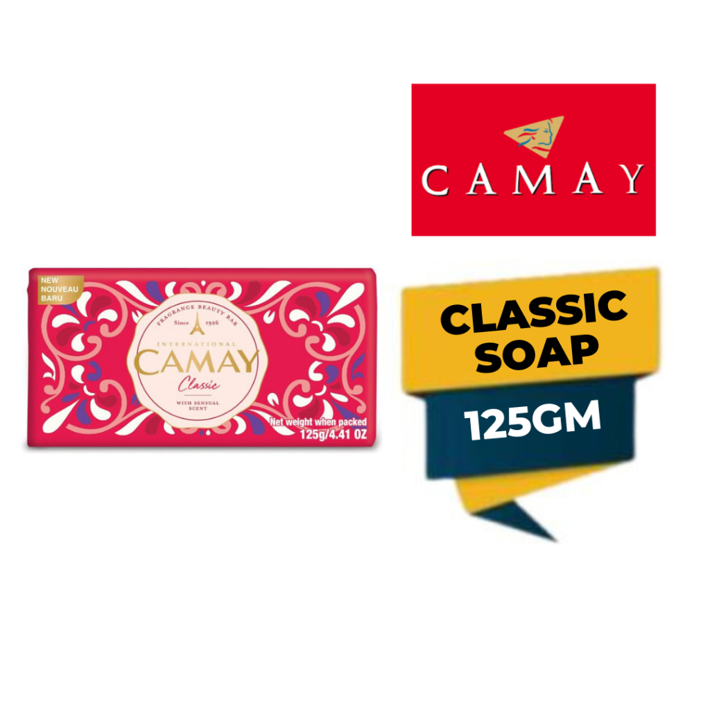 CAMAY CLASSIC SOAP 125 GRAM | Shopee Malaysia