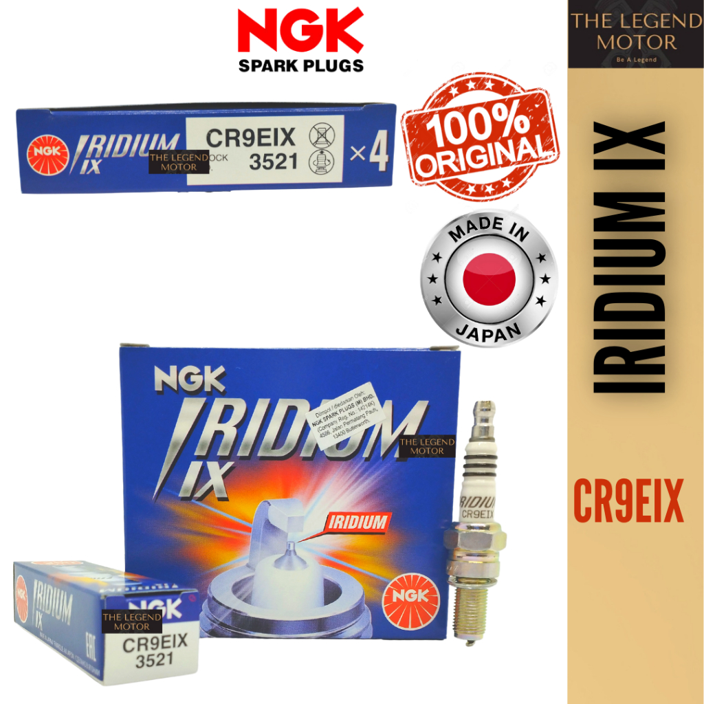 NGK IRIDIUM IX SPARK PLUG RACING Long Life CPR8EIX CR9EIX CR7HIX BR8EIX CR8EIX CR9EIX Y15ZR ...