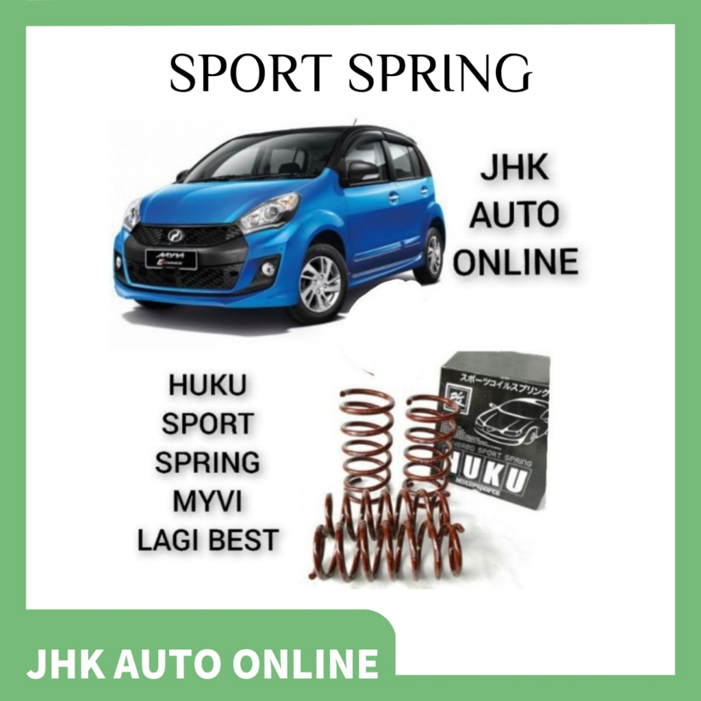 HUKU SPORT SPRING PERODUA MYVI LAGI BEST HK13390 | Shopee Malaysia
