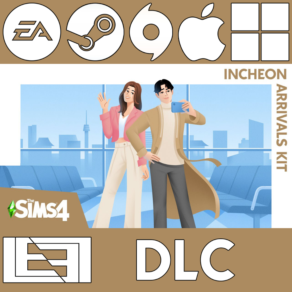 The Sims 4: Incheon Arrivals Kit [Mac/Win][Online][EA/Steam/Epic ...
