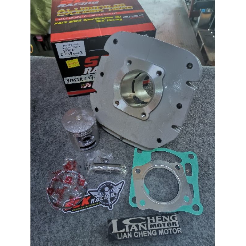 SCK RACING Y125ZR BLOCK KIT 57MM 💯% ORIGINAL | Shopee Malaysia