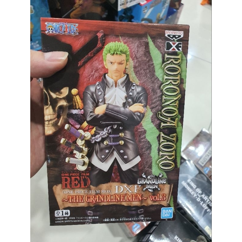 [100% Authentic] Bandai One Piece DXF Film Red Zoro | Shopee Malaysia