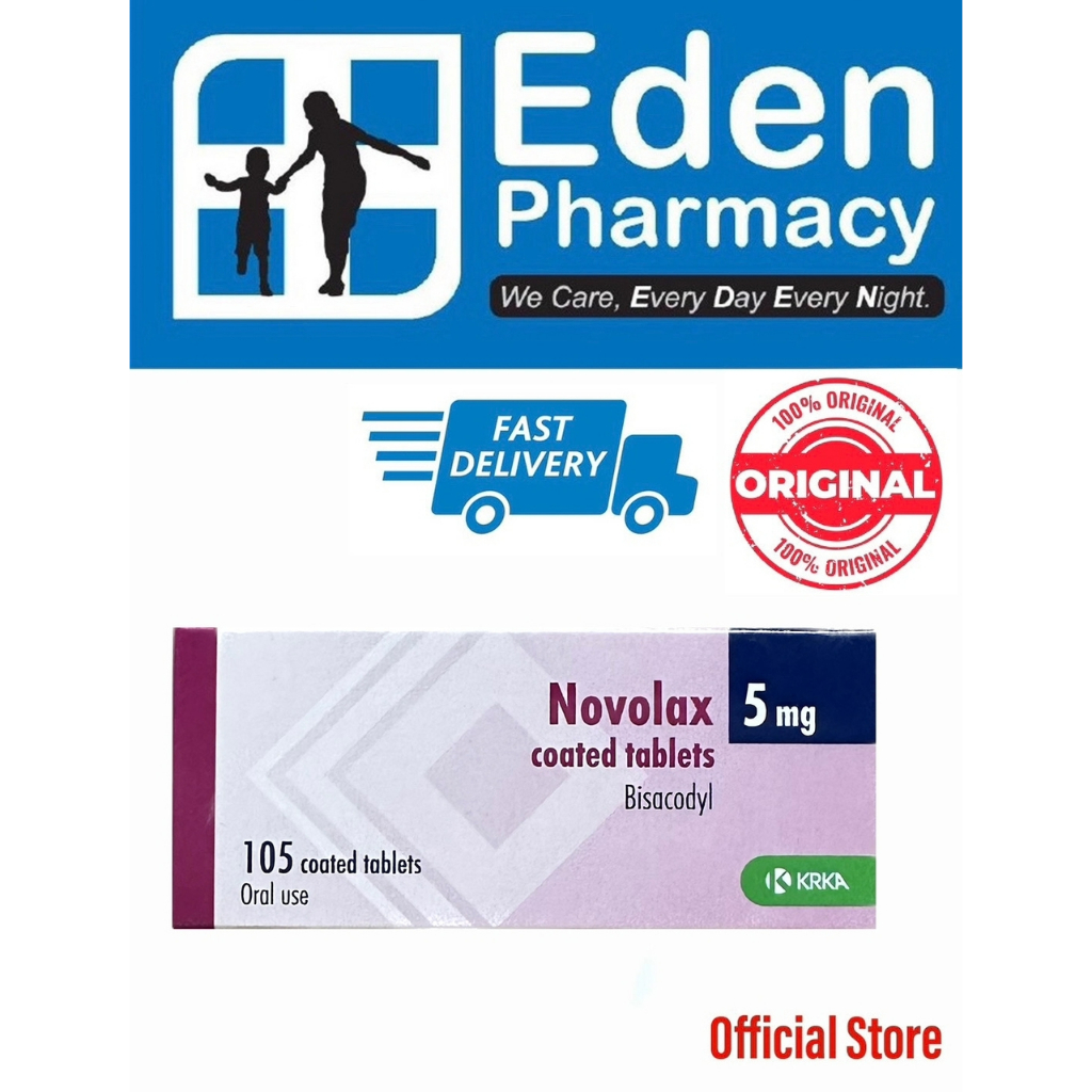 KRKA Novolax Bisacodyl BP 5mg ( 1 x 105's ) | Shopee Malaysia