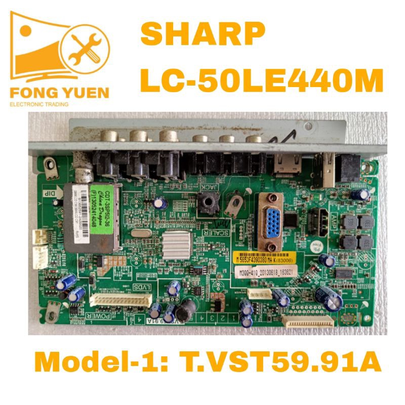 SHARP 50" TV MAIN BOARD LC-50LE440M | Shopee Malaysia